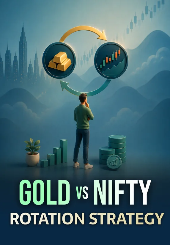 Gold Vs Nifty Rotation Strategy | Stock Market Basics