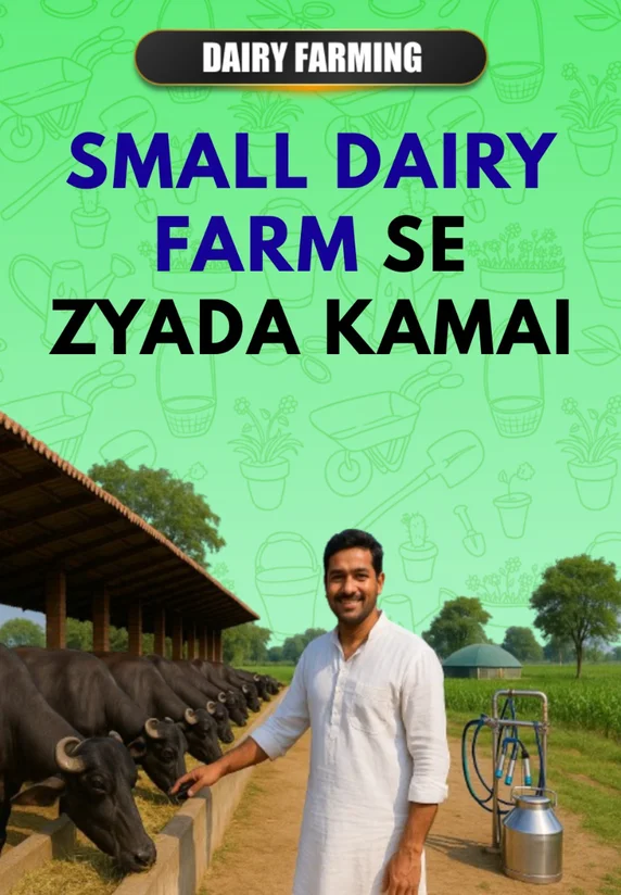 Small Dairy Farm Se Zyada Kamai | Dairy Farming