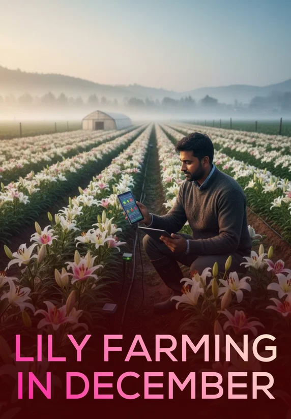 Lily Farming In December | Smart Kheti