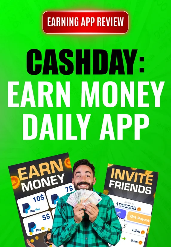 CashDay: Earn Money Daily App | Earning App Review