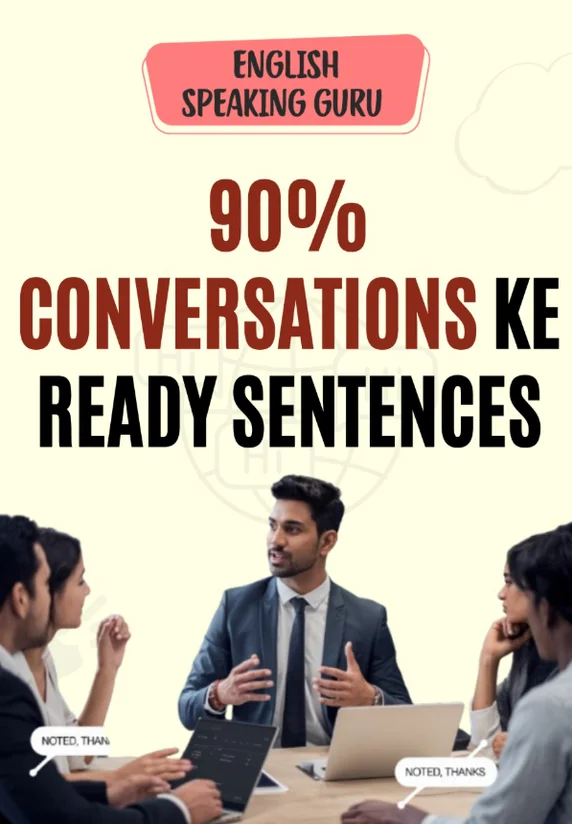 90% Conversations Ke Ready Sentences | English Speaking Mastery
