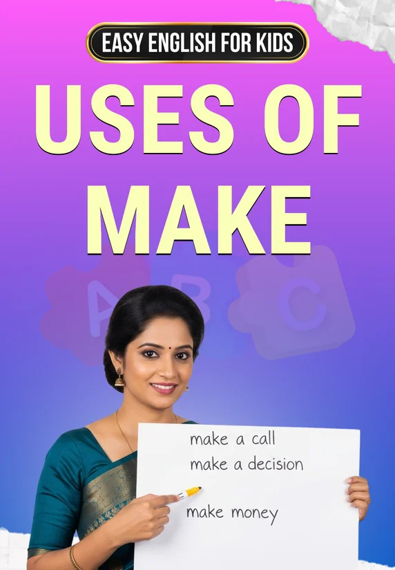 Uses Of Make | Easy English for Kids