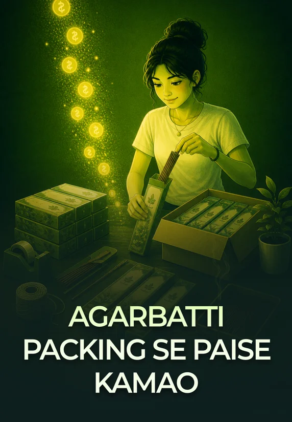 Agarbatti Packing Se Paise Kamao | Work from Home & Earn