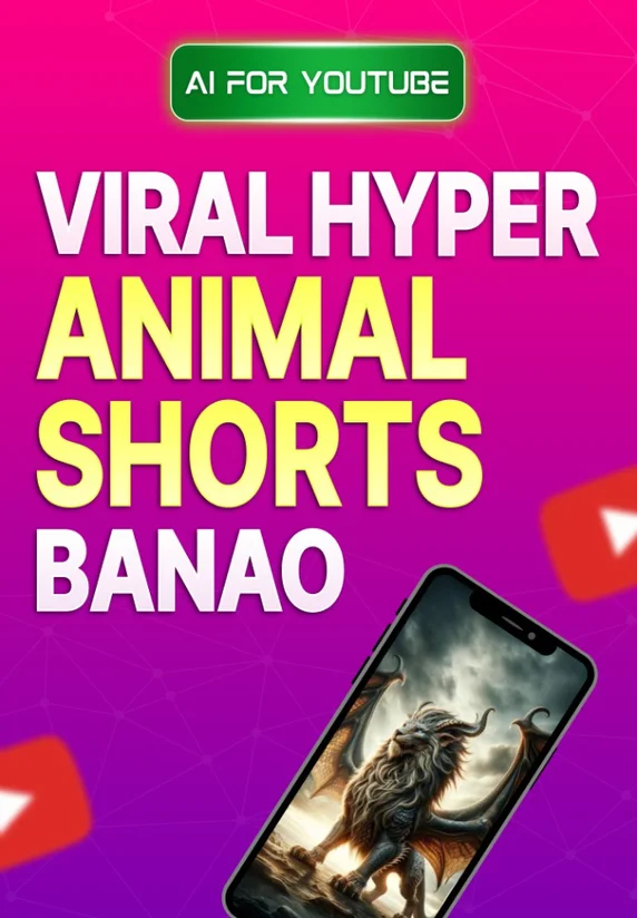 Viral Hyper Animal Shorts Banao | A.I. For Youtube
