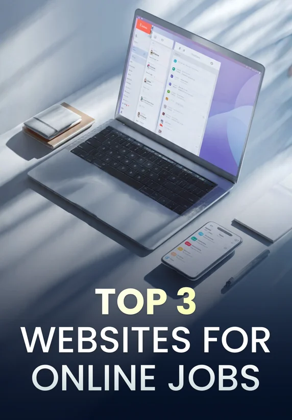 Top 3 Websites For Online Jobs | Work from Home & Earn