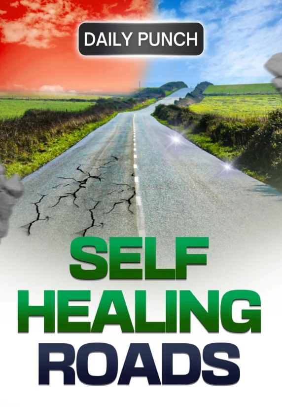 Khud Se Theek Hone Wali Self Healing Roads | Daily Punch