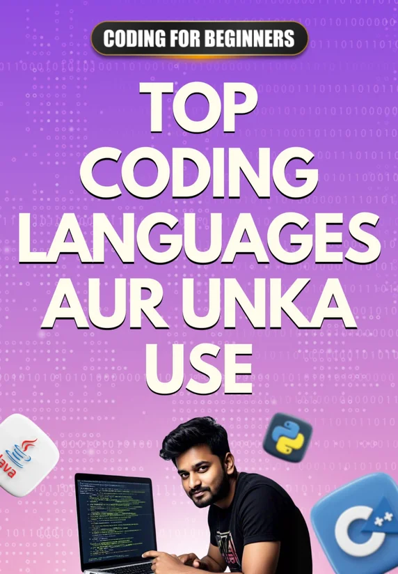 Top Coding Languages Aur Unka Use | Coding for Beginners
