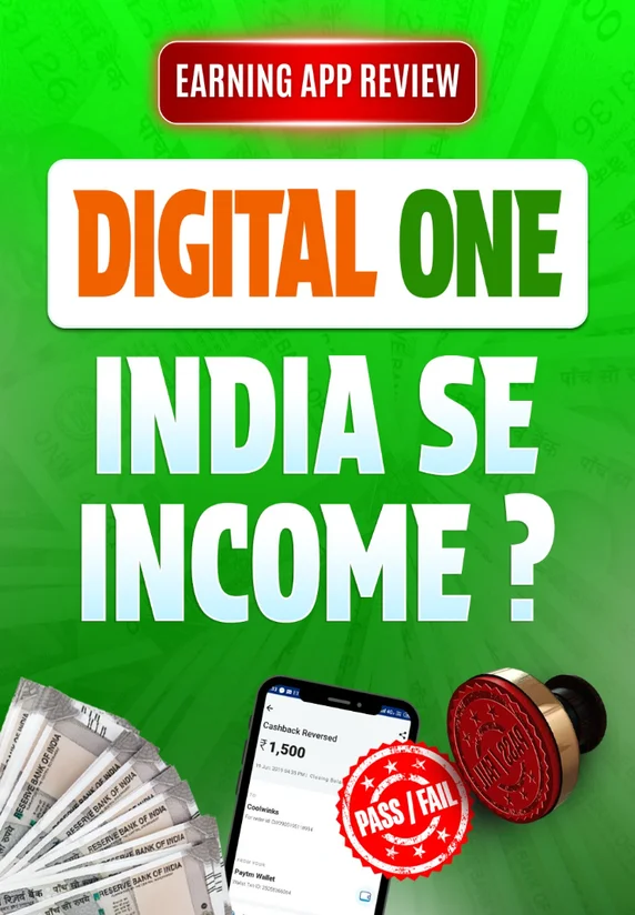 Digital One India Se Income Reality | Earning App Review
