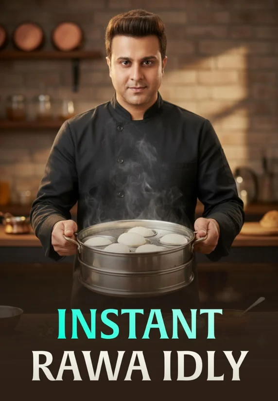 Instant Rawa Idly | Food Hacks With Masterchef Ripu Handa