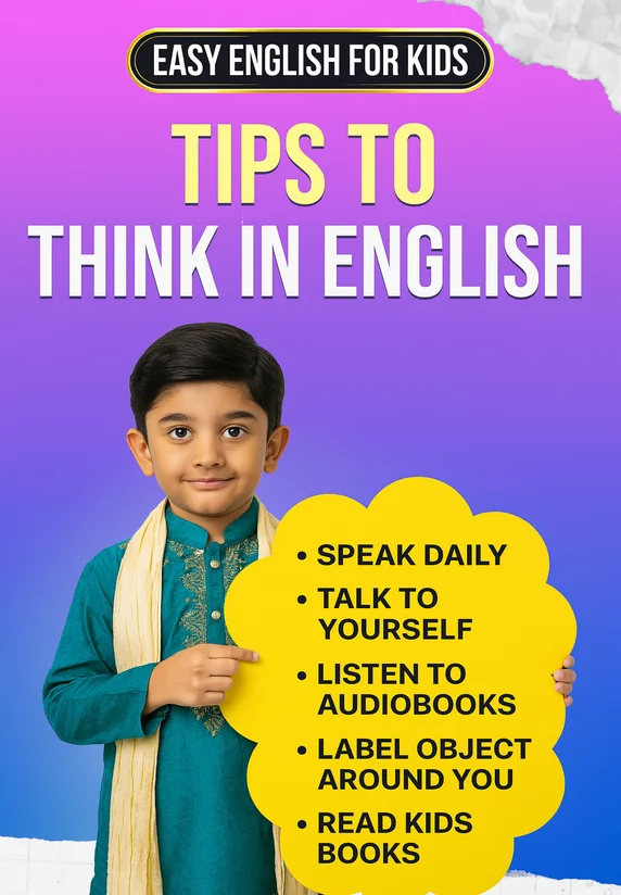 Tips To Think In English | Easy English for Kids