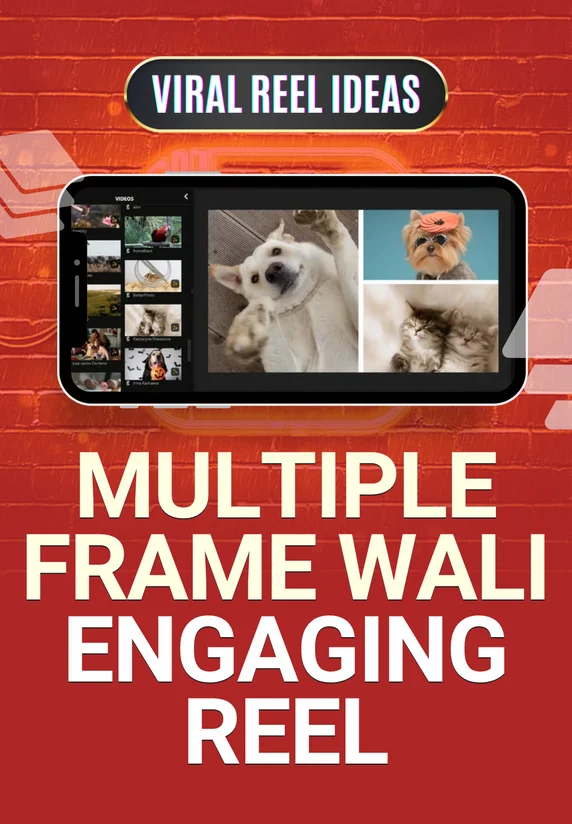Multiple Frame Wali Engaging Reel | Viral Reel Ideas