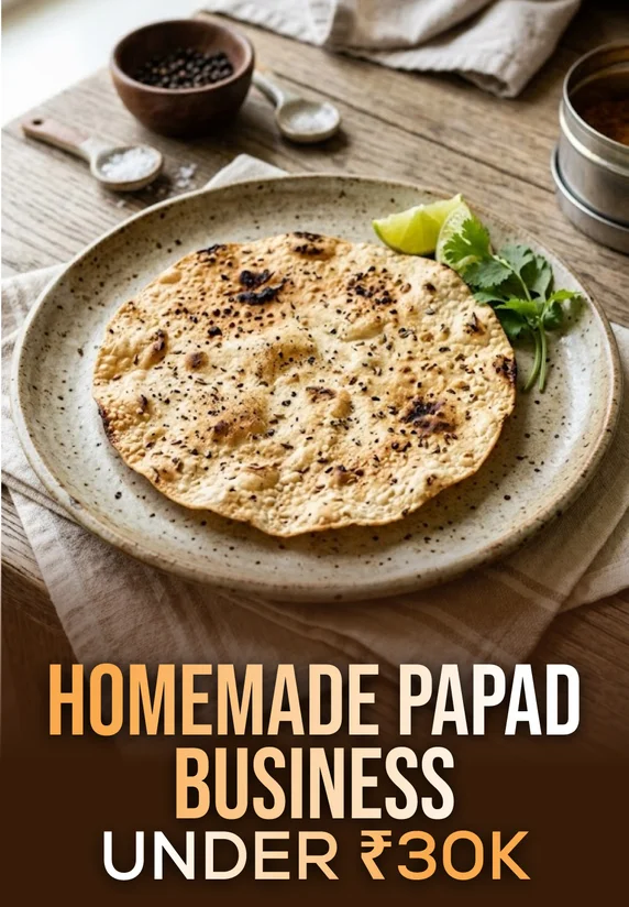 Homemade Papad Business Under 30k | Business Ideas Under 50K