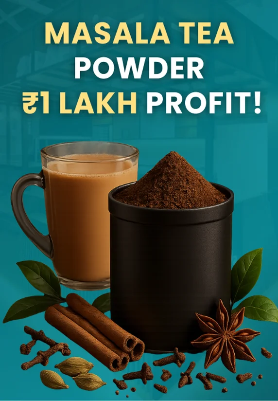 Masala Tea Powder: ₹1 Lakh Profit! | Small Business Ideas