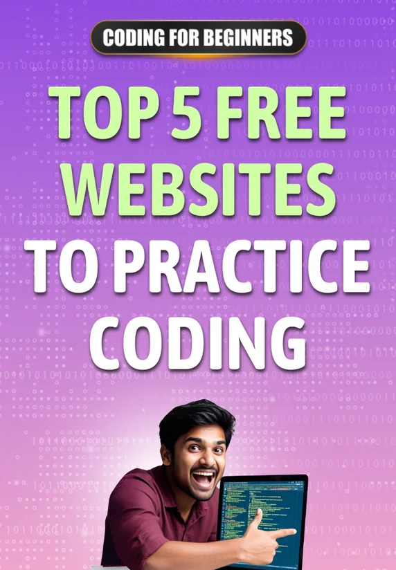 Top 5 Free Websites To Practice Coding | Coding for Beginners