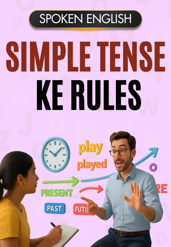 Simple Tense Ke Rules | Spoken English