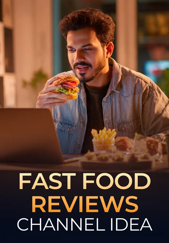 Fast Food Reviews Channel Idea | Youtube Channel Ideas