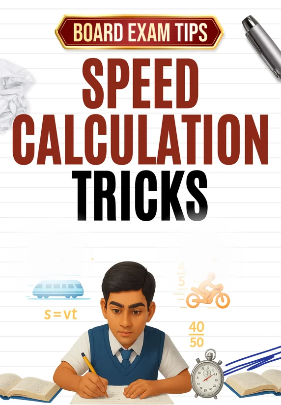 Speed Calculation Tricks | Board Exam Tips